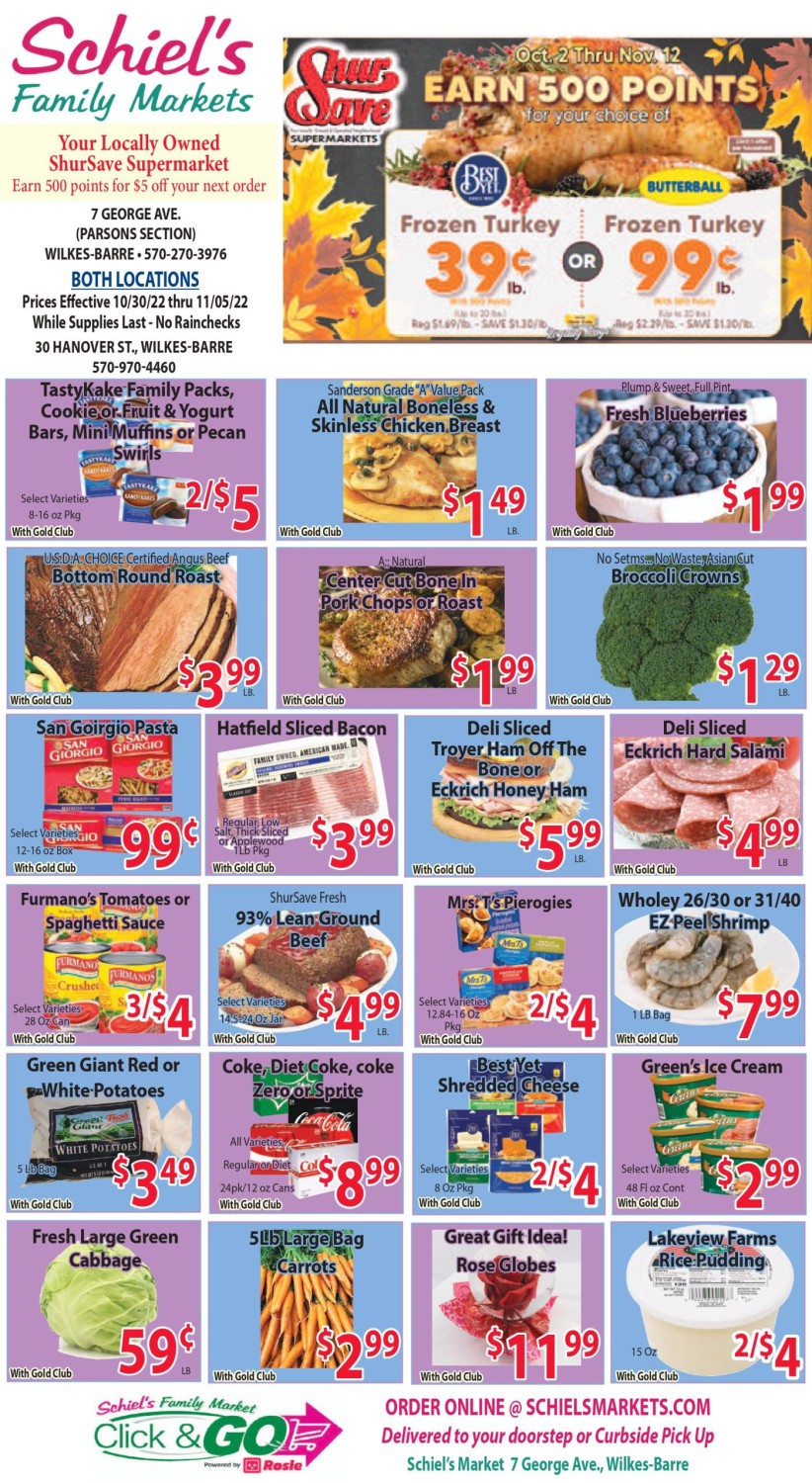 In-Store Savings | Schiel's Family Markets