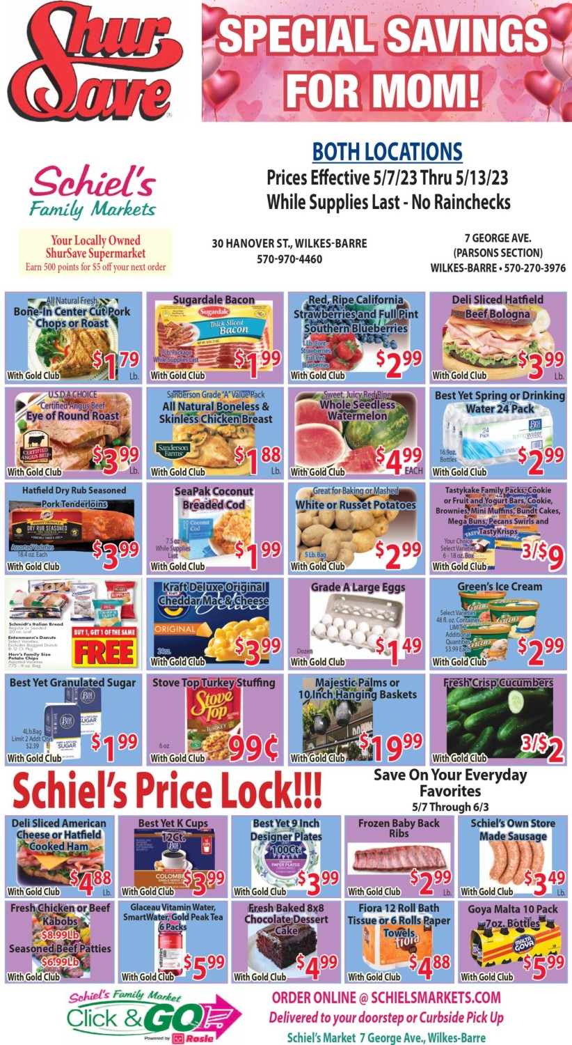 In-Store Savings | Schiel's Family Markets