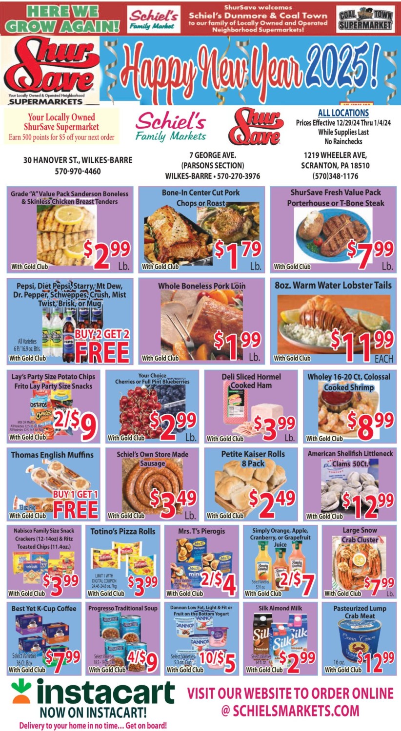 In-Store Savings | Schiel's Family Markets